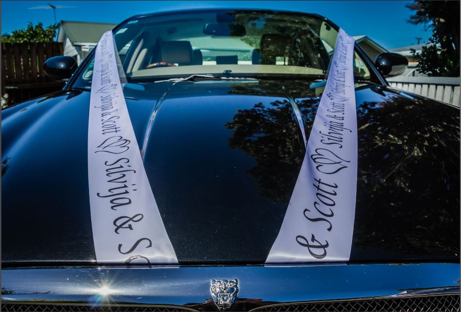 Wedding Car Ribbon, Wedding, Bridal Car – The Ribbon Company